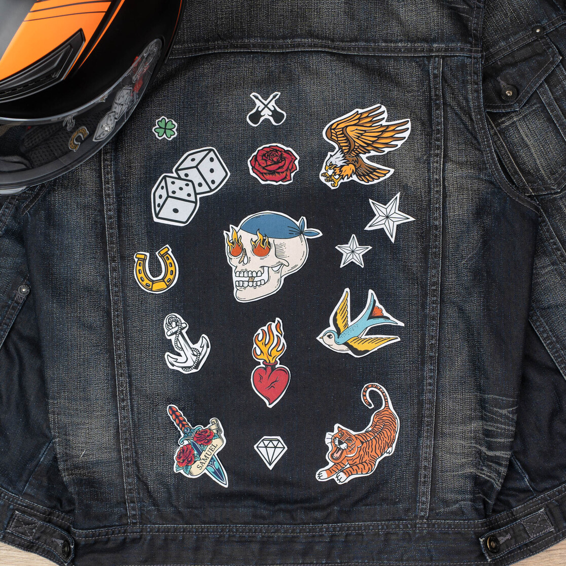 Patchs thermocollants personnalisés pour vêtements | Wanapix