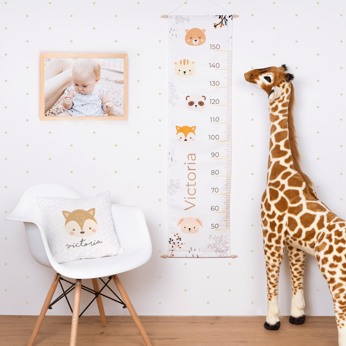 Personalised Wall Height Chart kids | Wanapix