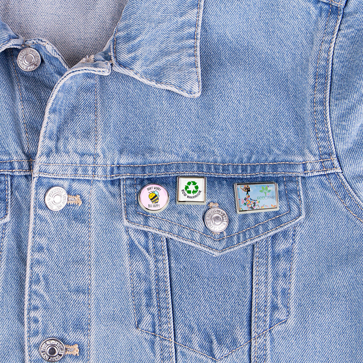 Personalisierte Anstecker mit Foto bedrucken | Wanapix