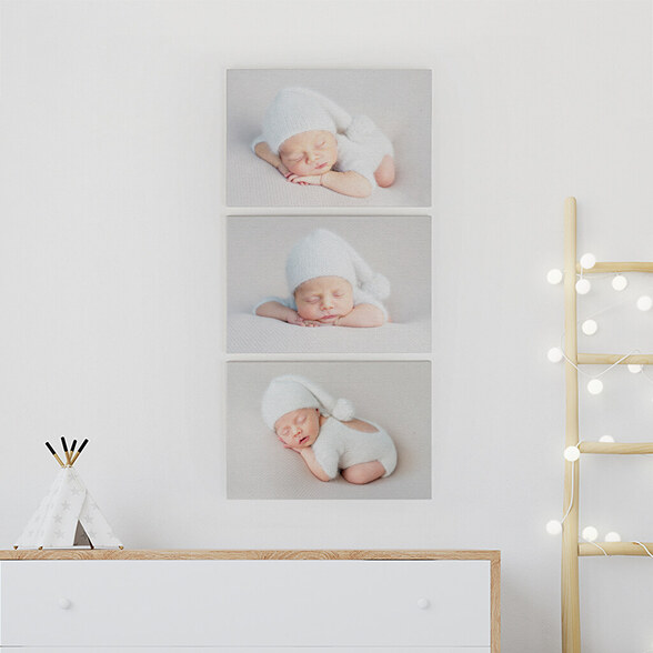 Photo sur toile triptyque personnalisée | Wanapix