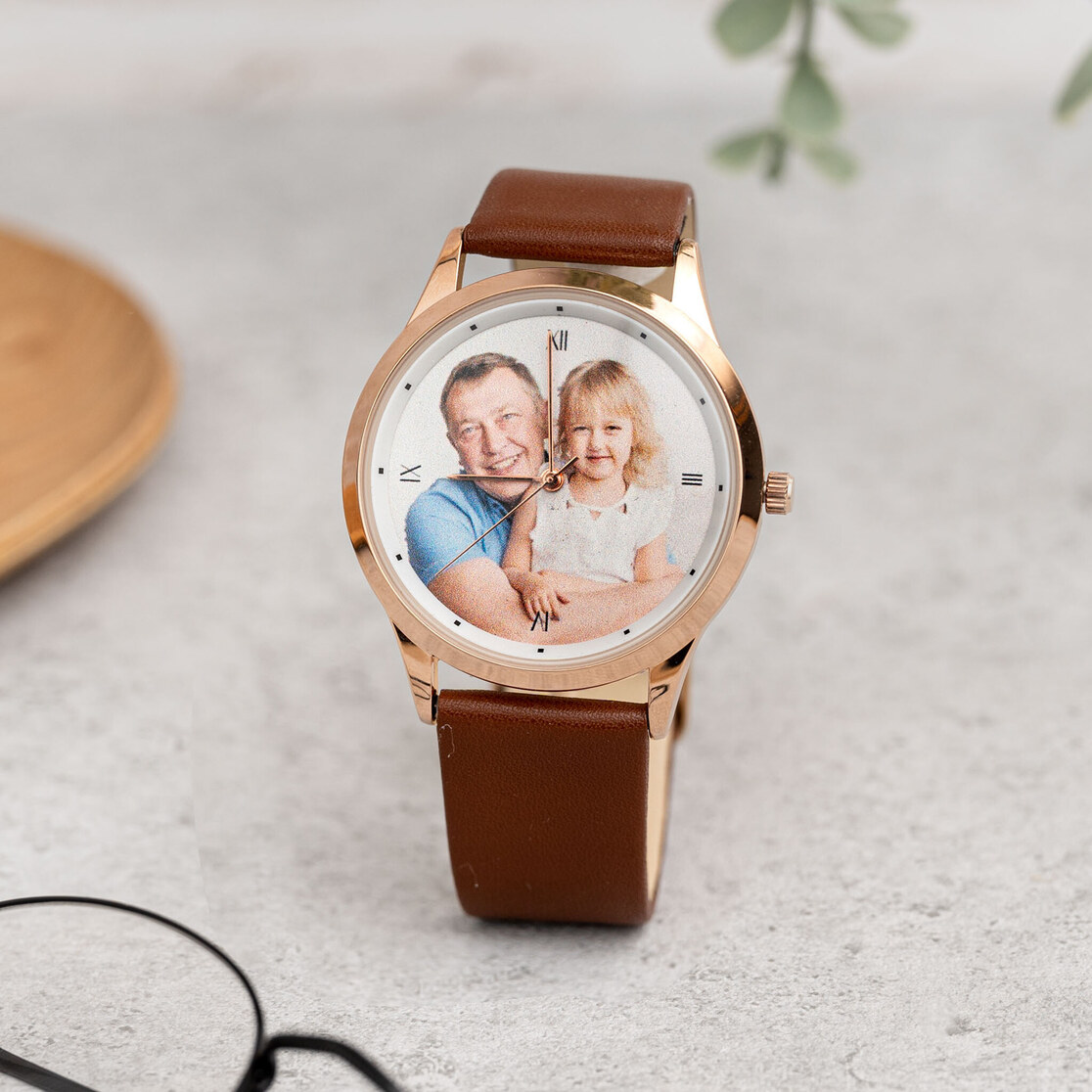Personalisierte Armbanduhr für Herren selbst gestalten | Wanapix