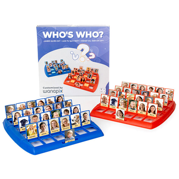 Indovina chi è? personalizzato | Gioco da tavolo | Wanapix