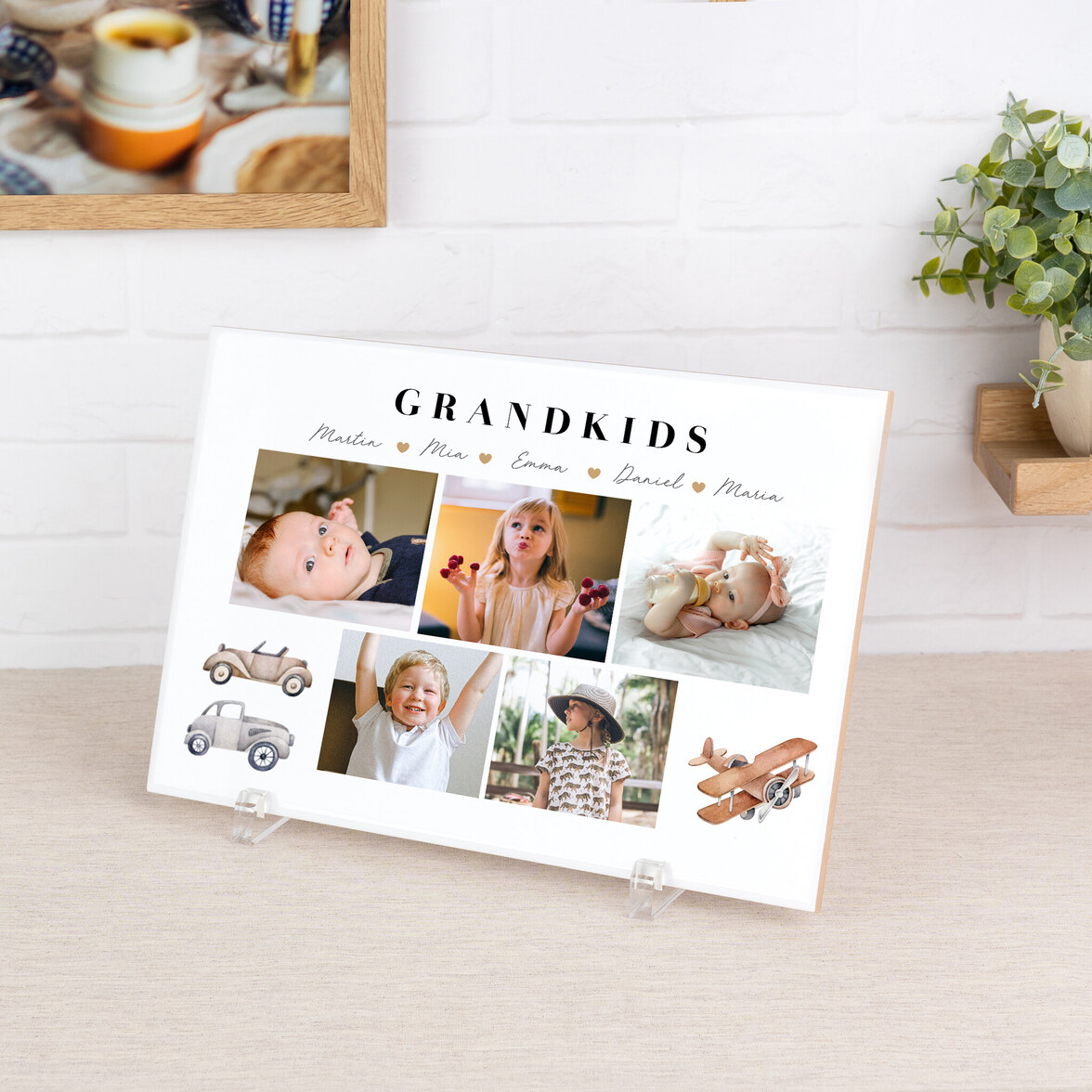 Personalised photo ceramic tiles | Picture tiles | Wanapix