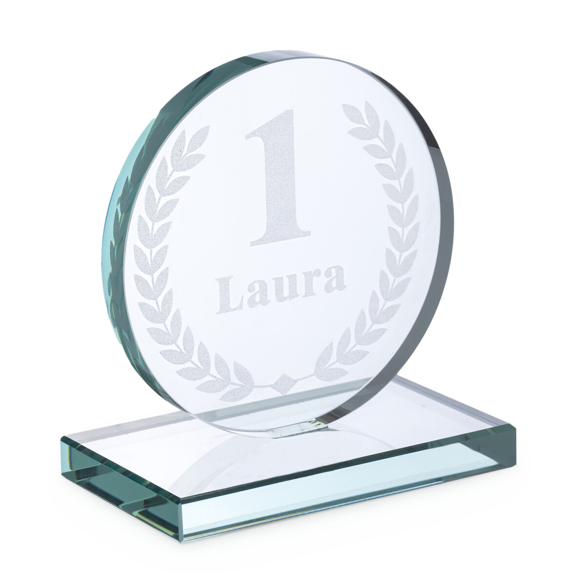 Personalised glass trophy plaques | Wanapix